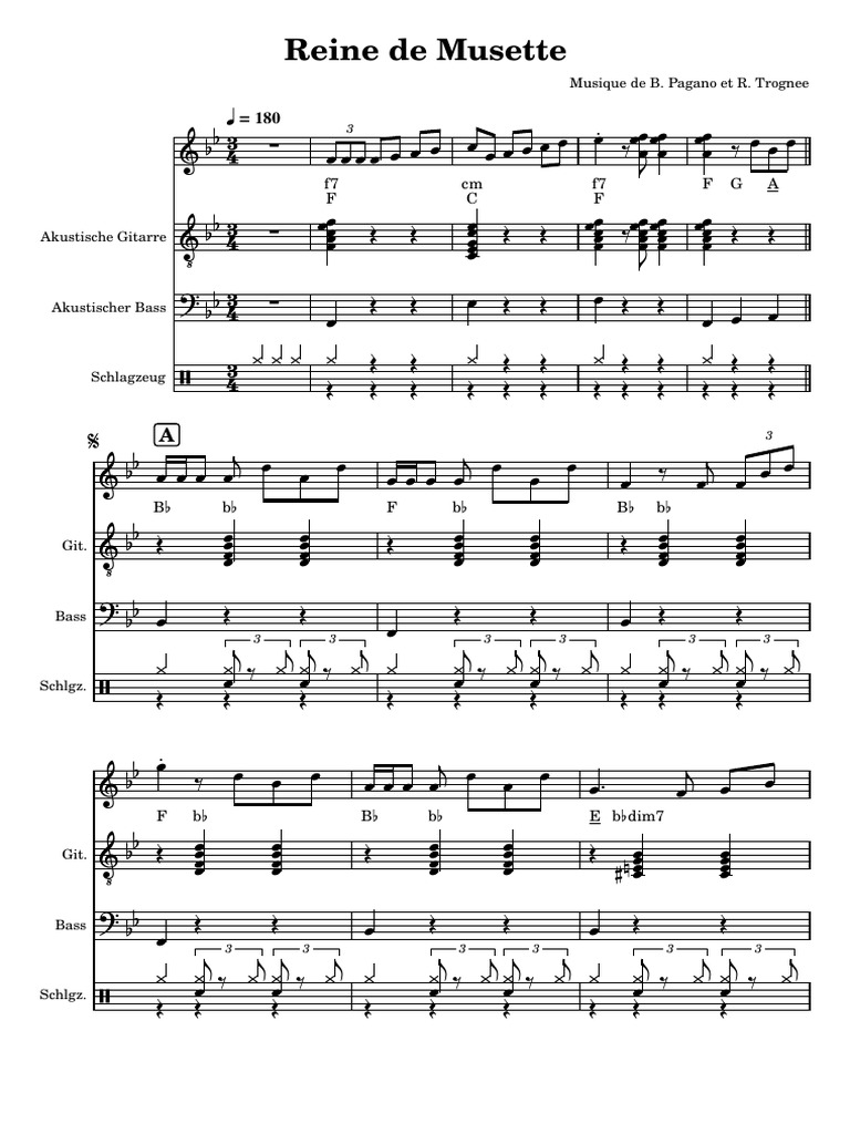 Reine de Musette | PDF