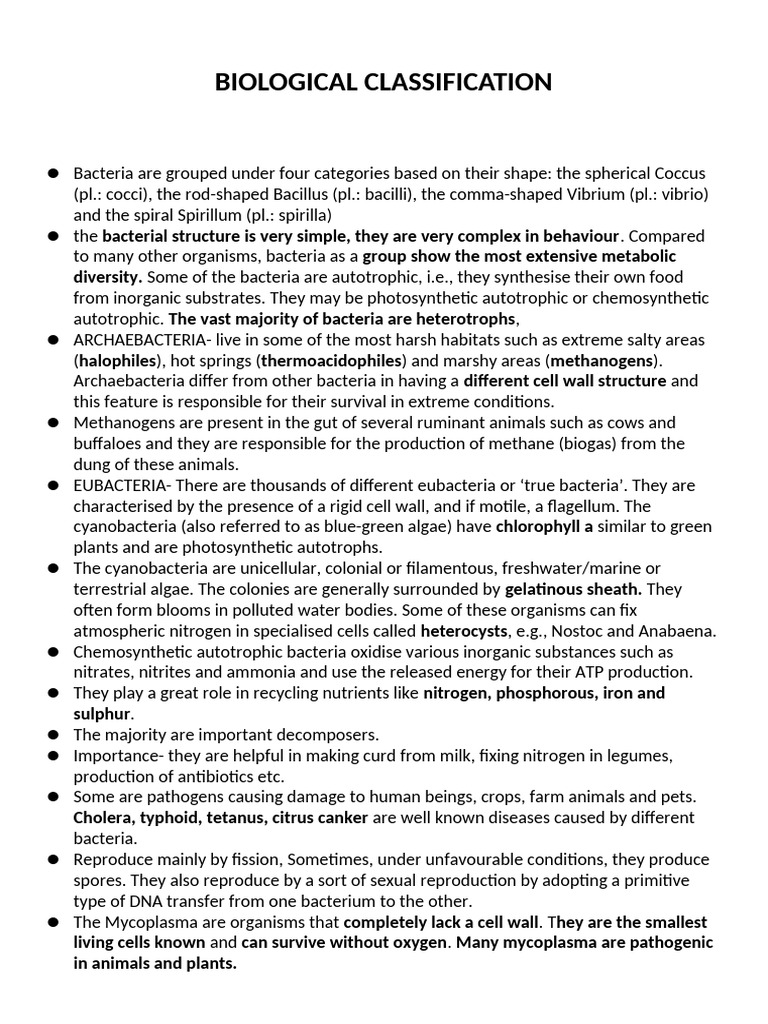Biological Classification | PDF | Fungus | Virus