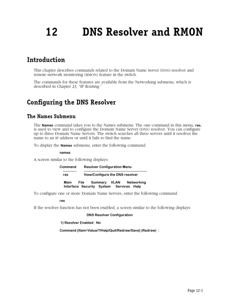 os_ch12 | PDF | Domain Name System | Menu (Computing)