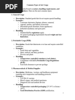Cargo Pre Acceptance Checklist | PDF | Dangerous Goods | Cargo