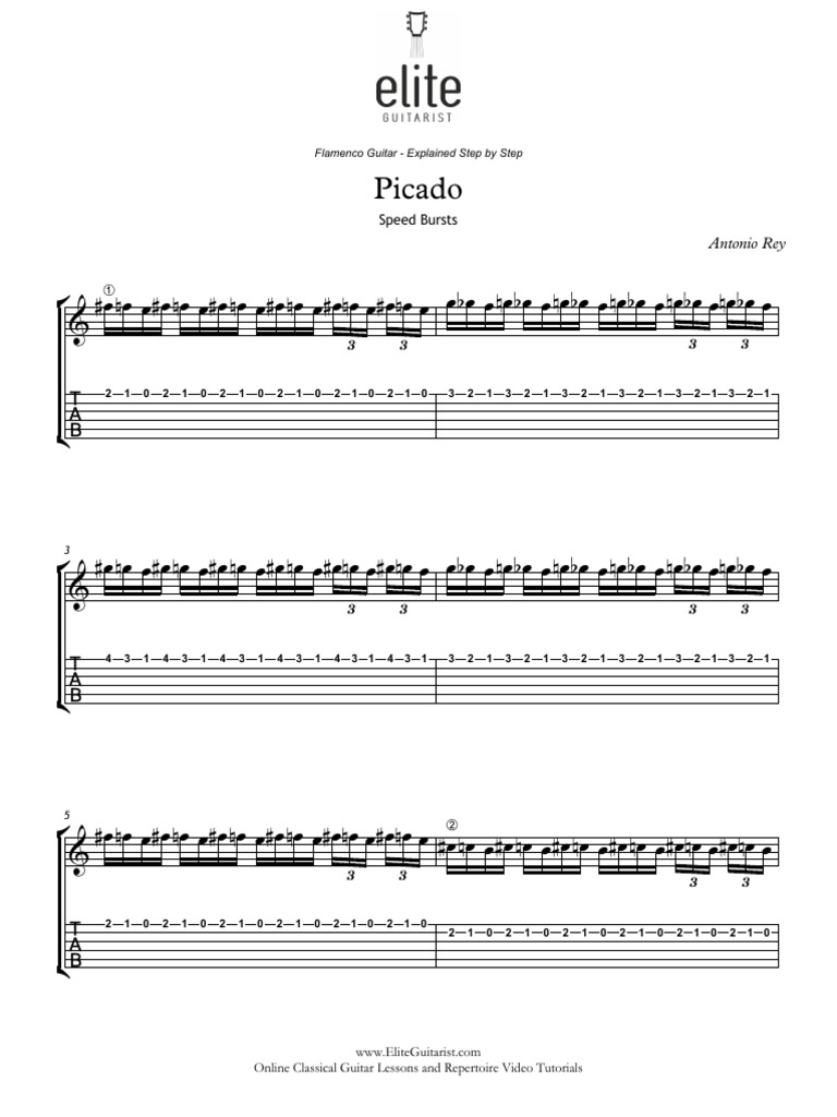 Picado Speed Bursts | PDF