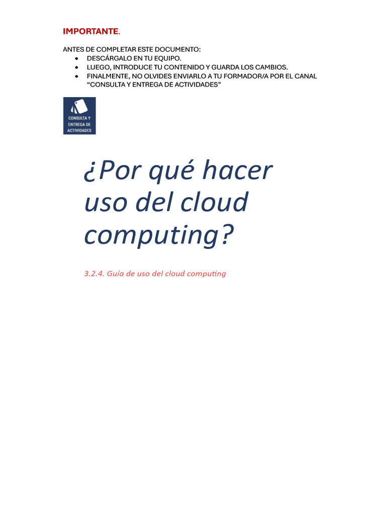 Micro Reto 5 Cloud | PDF