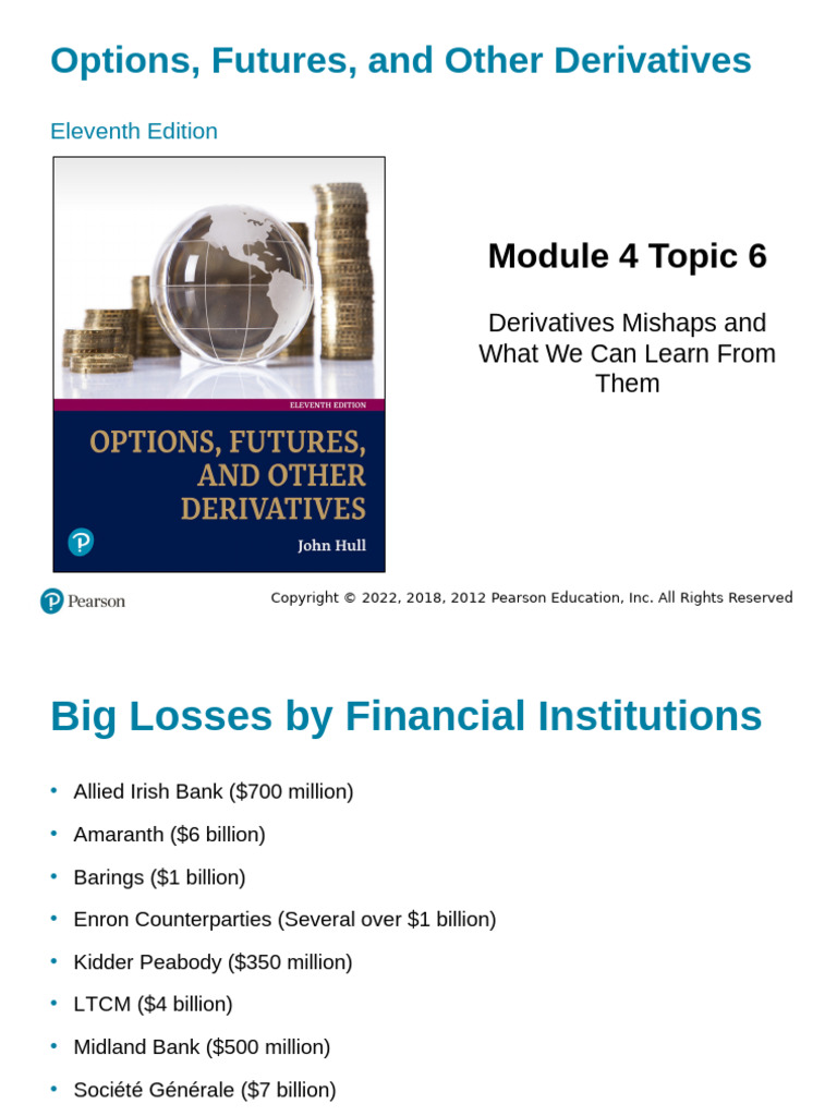 Module 4 Topic 6 Derivatives Mishaps and Disasters | PDF | Derivative ...