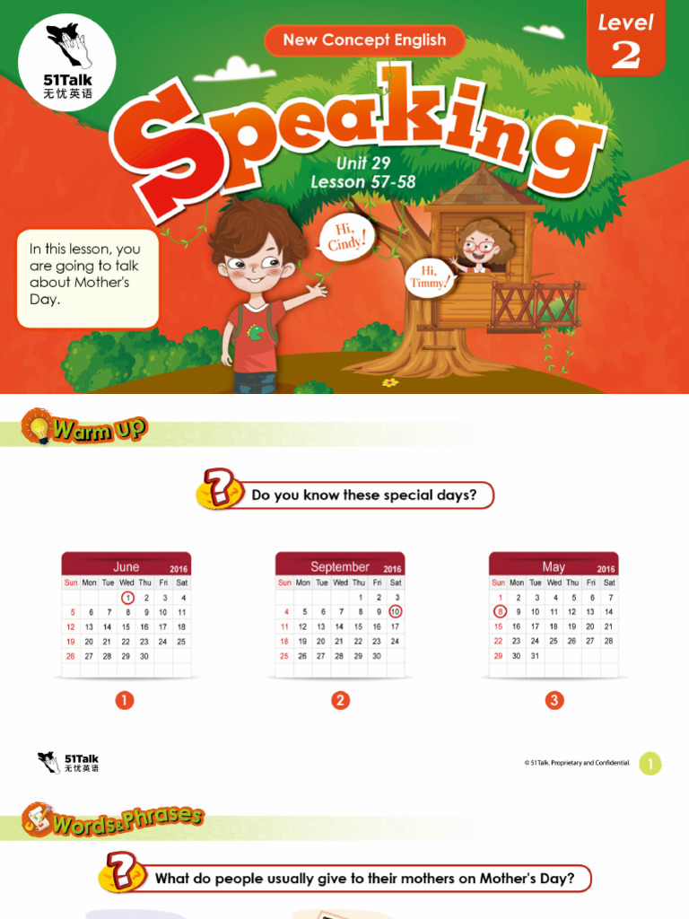 Speaking Unit 29 Lesson 57 To 58 | PDF