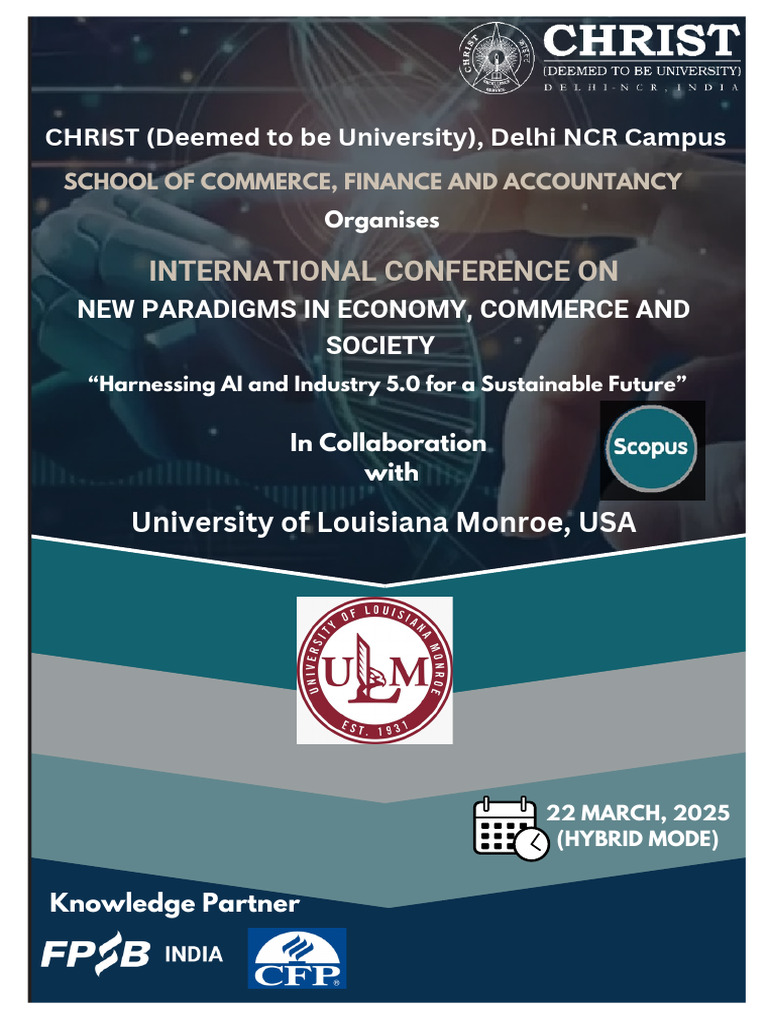 Conference Brochure | PDF | Artificial Intelligence | Intelligence (AI ...