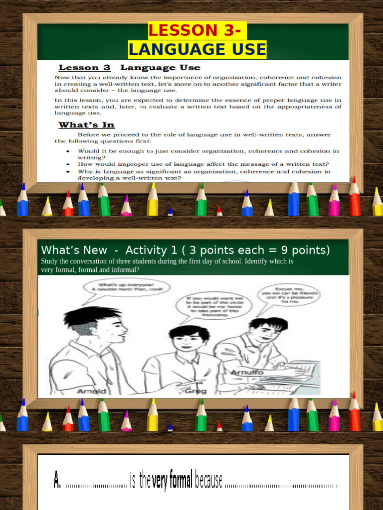 LANGUAGE-USE Reading and Writing | PDF | Semantics | Linguistics