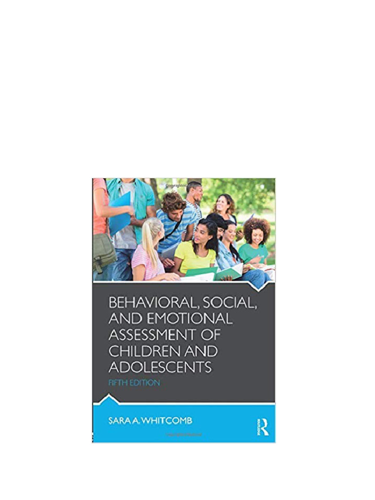 (Ebook PDF) Behavioral, Social, and Emotional Assessment of Children ...
