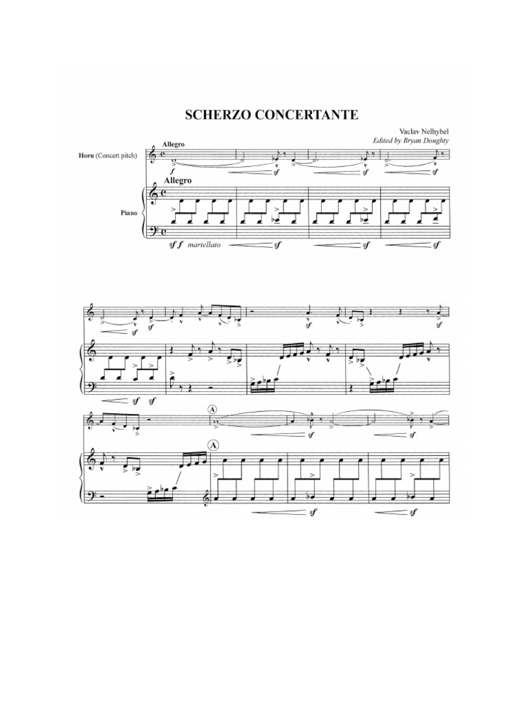 Scherzo Concentrante | PDF