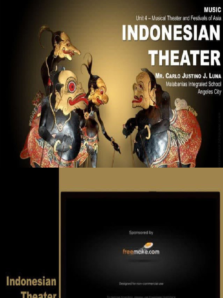 Indonesian Theater | PDF