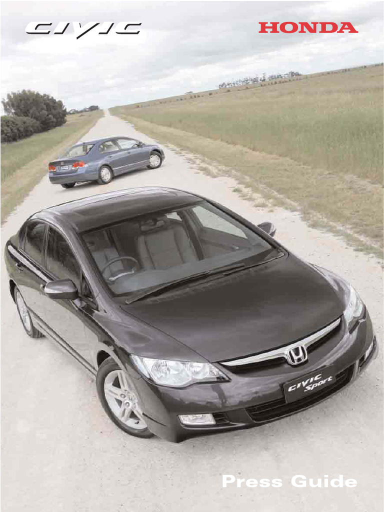 Honda Civic Mk8 PressKit 200602 | PDF | Vehicle Technology | Motor ...