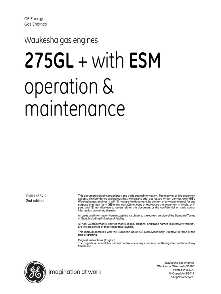 275GL+ O&m | PDF | Carburetor | Engines