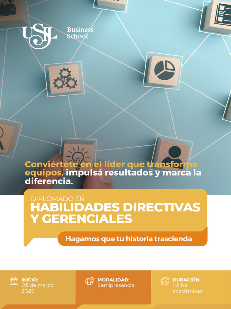 Brochure - Habilidades Directivas y Gerenciales | PDF | Liderazgo | Toma de decisiones