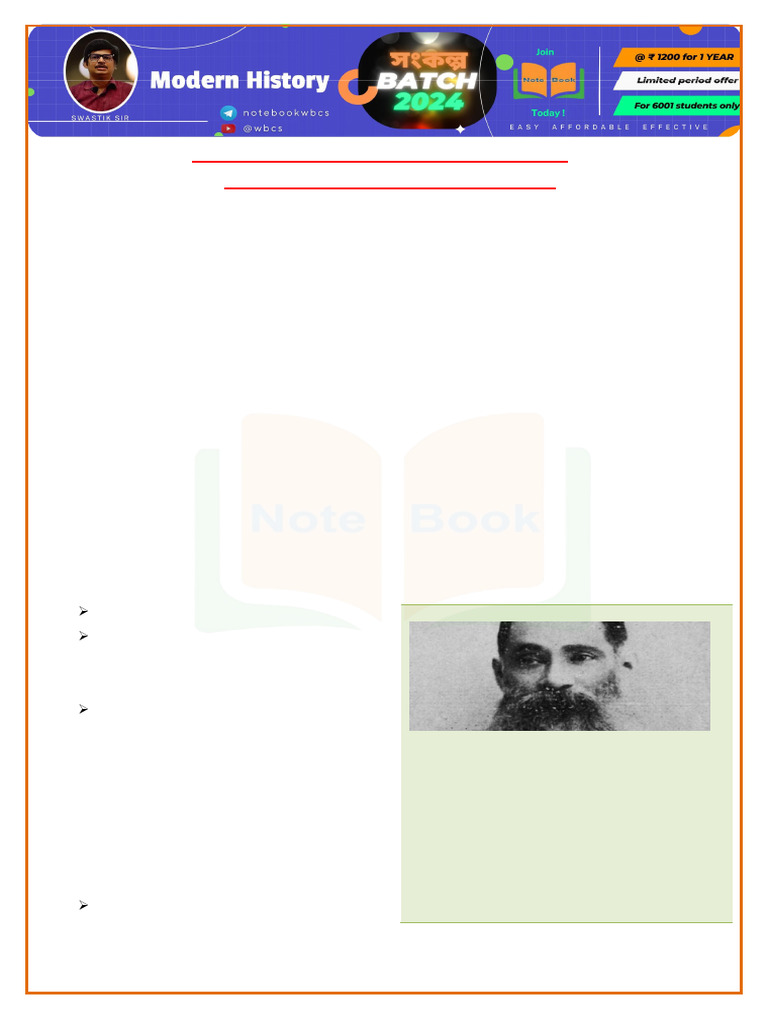 Moderate vs. Extremist Phase of INC | PDF | Sri Aurobindo | Indian ...