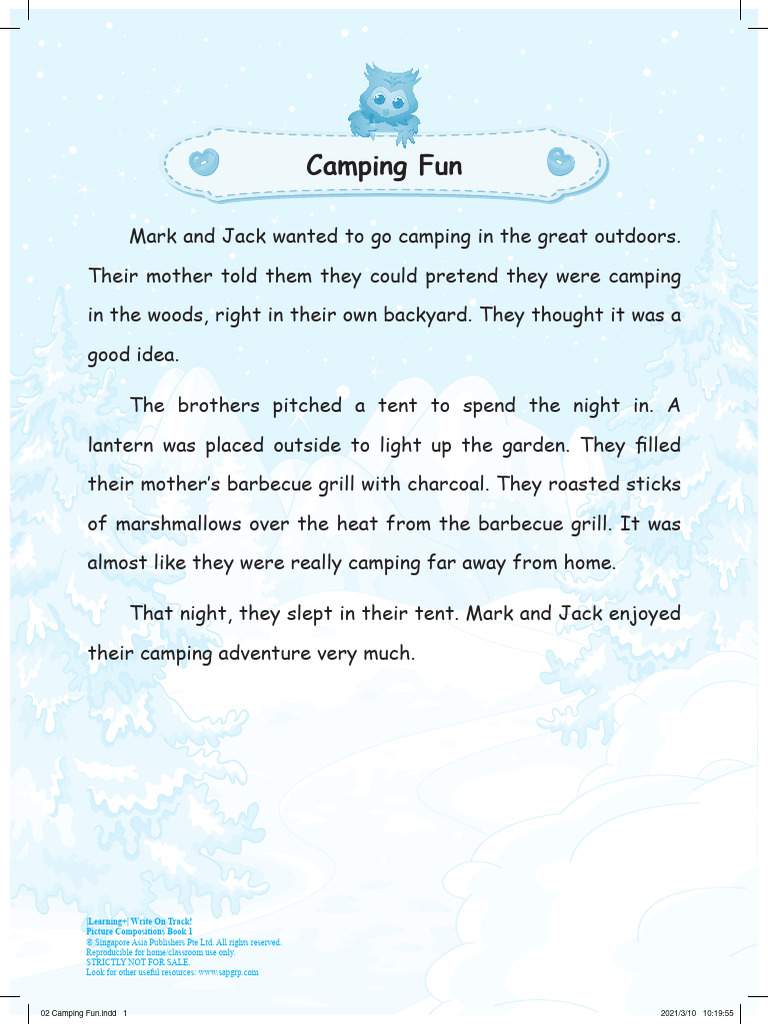 P1 Camping Fun | PDF