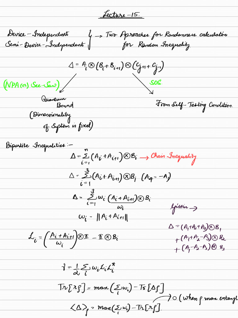 QC SOS Lec Notes | PDF