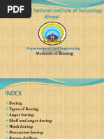 Thrust Boring Procedure | PDF | Casing (Borehole) | Drilling