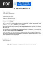 Bajaj Finance NOC Certificate Download | PDF
