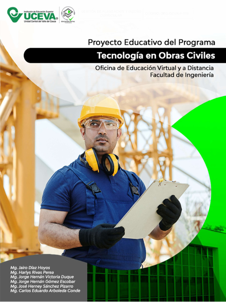 PEP Obras Civiles | PDF | Plan de estudios | Ingeniero civil