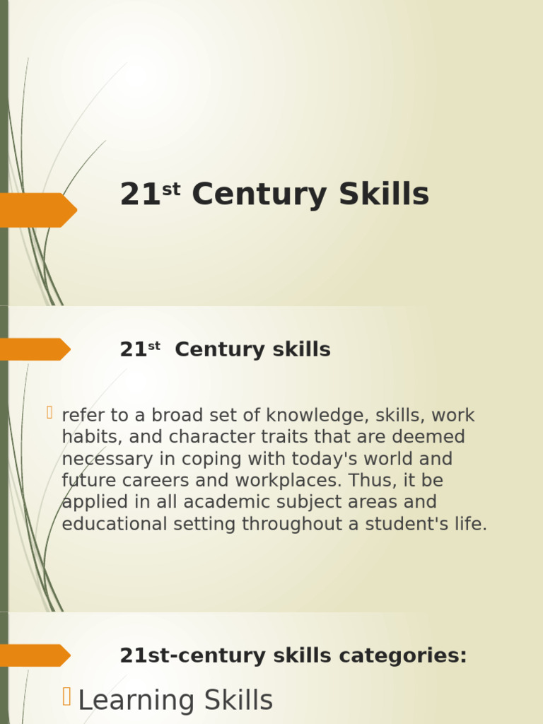 Essential 21st Century Skills Guide | PDF | Critical Thinking | Creativity