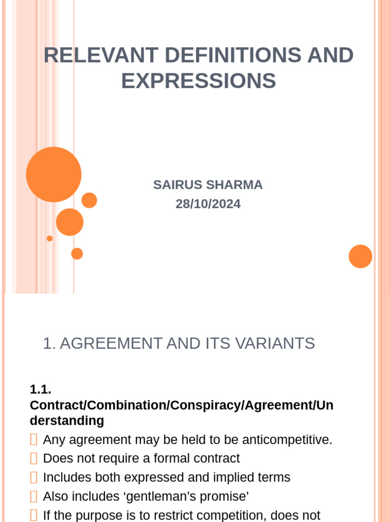 Competition Law 4_002944c08eb7c0d115385af2ec8afd46 | PDF | Sherman ...