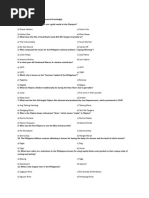 Philippines Trivia Questions | PDF | Philippines