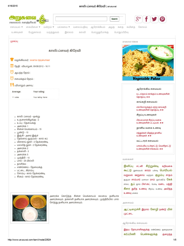 1234_ arusuvai | PDF