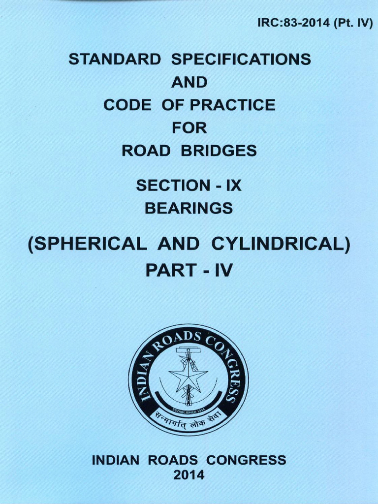 IRC-83-2014_Part_IV | PDF