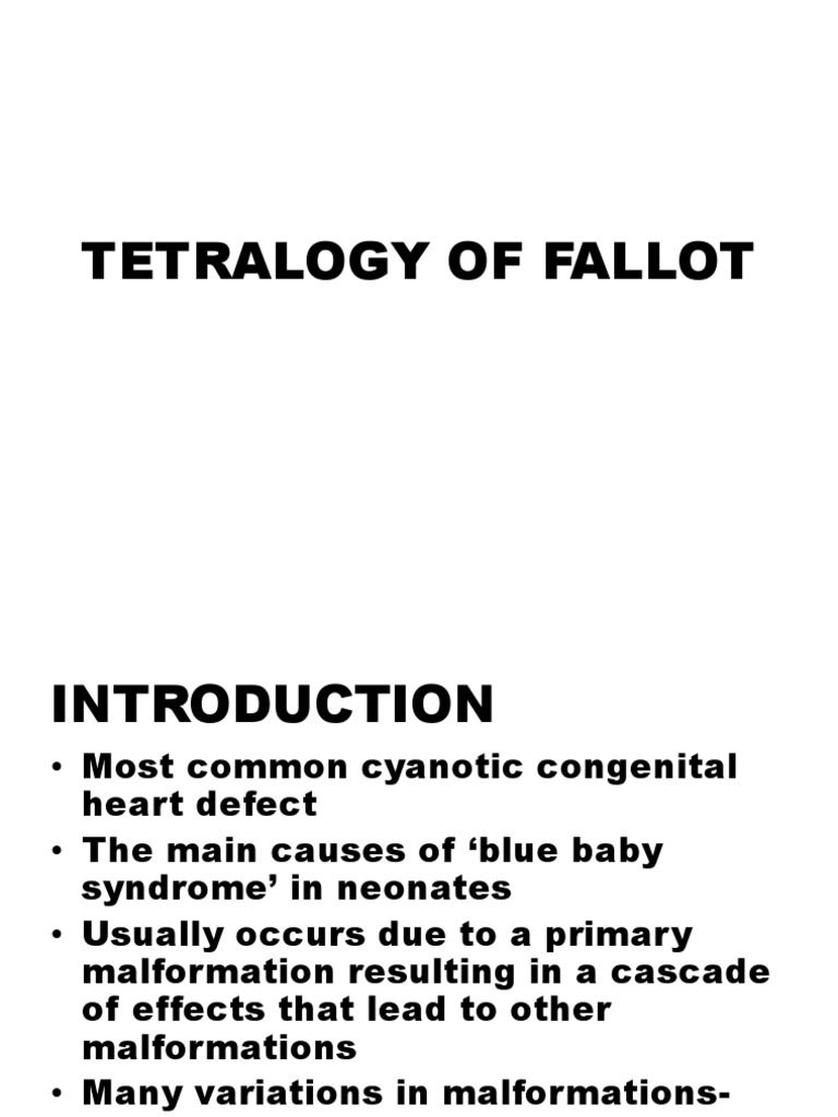 Tetralogy of Fallot | Congenital Heart Defect | Heart Valve