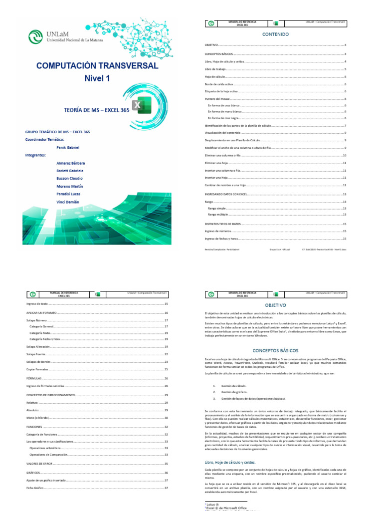 8 Safari | PDF | Hoja de cálculo | Microsoft Excel