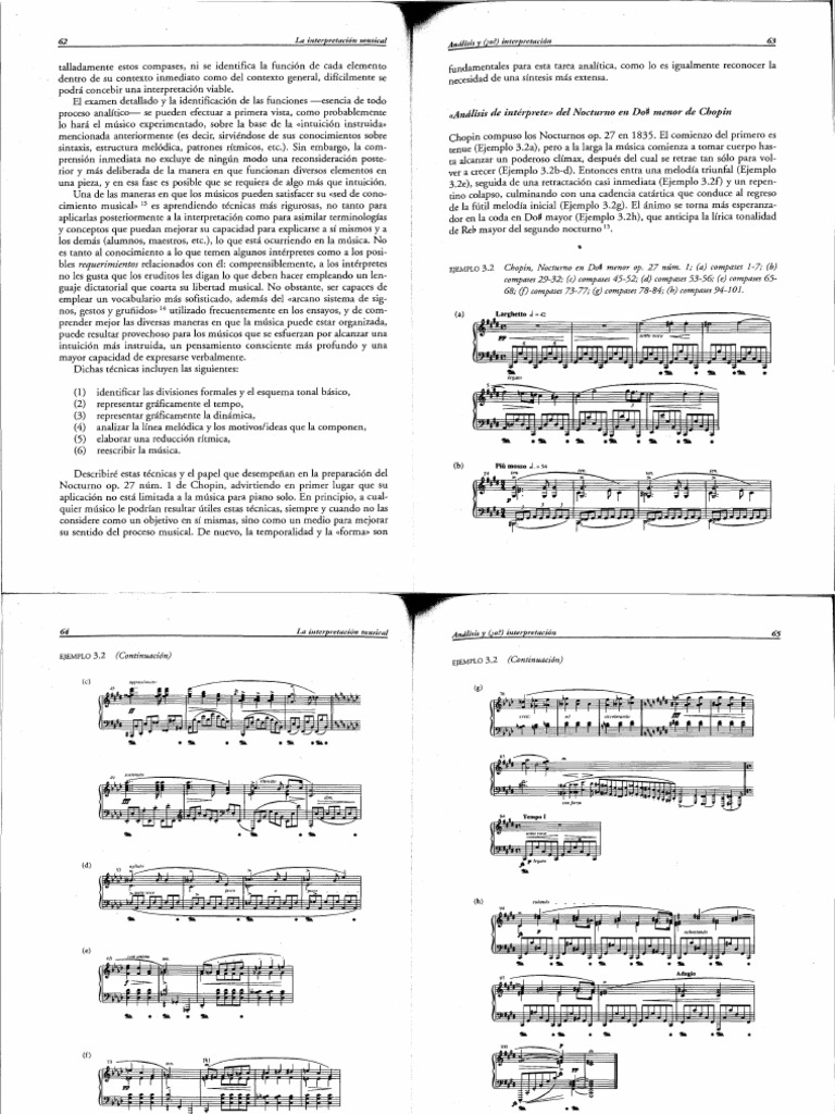 John Rink - La Interpretación Musical Pp. 30-38 | PDF | Federico Chopin ...