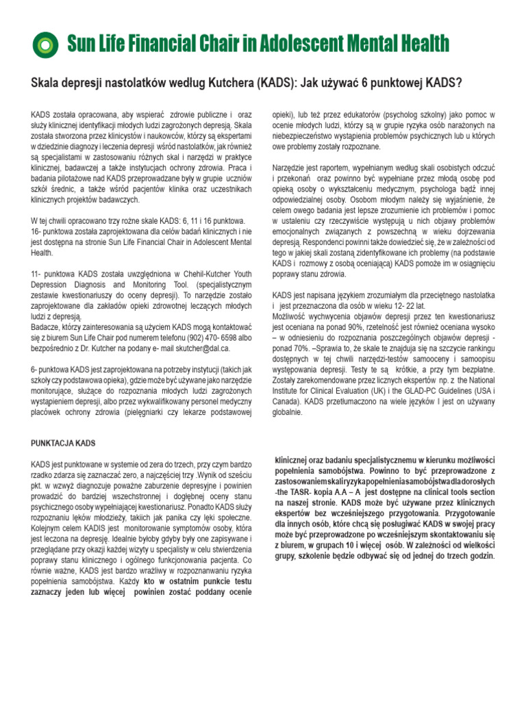 KADS Polish Package Revised | PDF