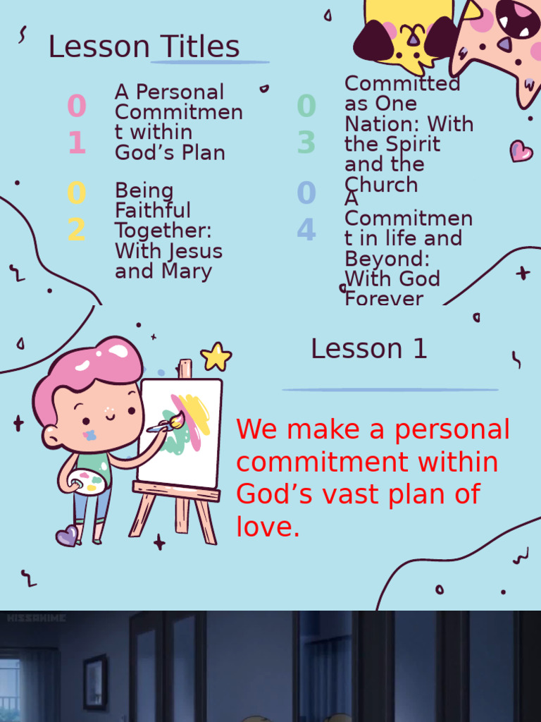 Commitment to God's Plan and Purpose | PDF | Religious Belief And Doctrine