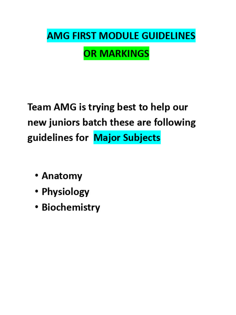 AMG_first_module_marking | PDF | Nucleotides | Enzyme
