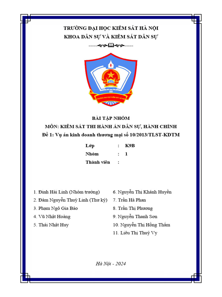 KSTHADS-NHÓM-1-LỚP-K9B | PDF