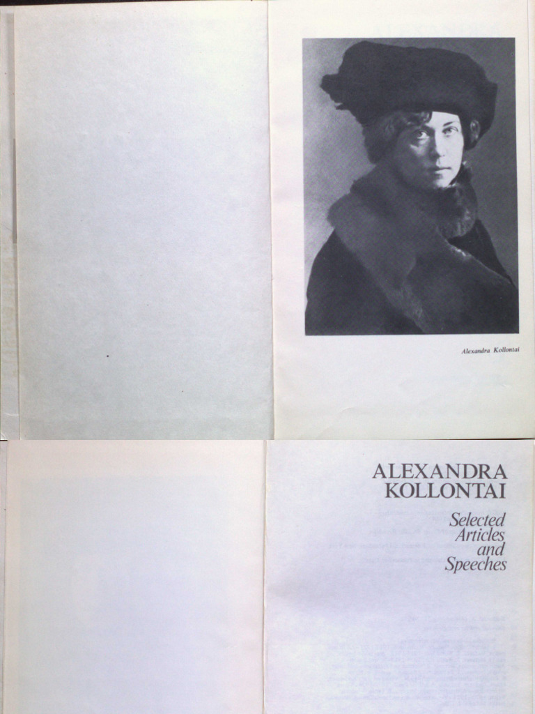 Alexandra Kollontai Selected Articles and Speeches (Etc.) (Z-Library) | PDF