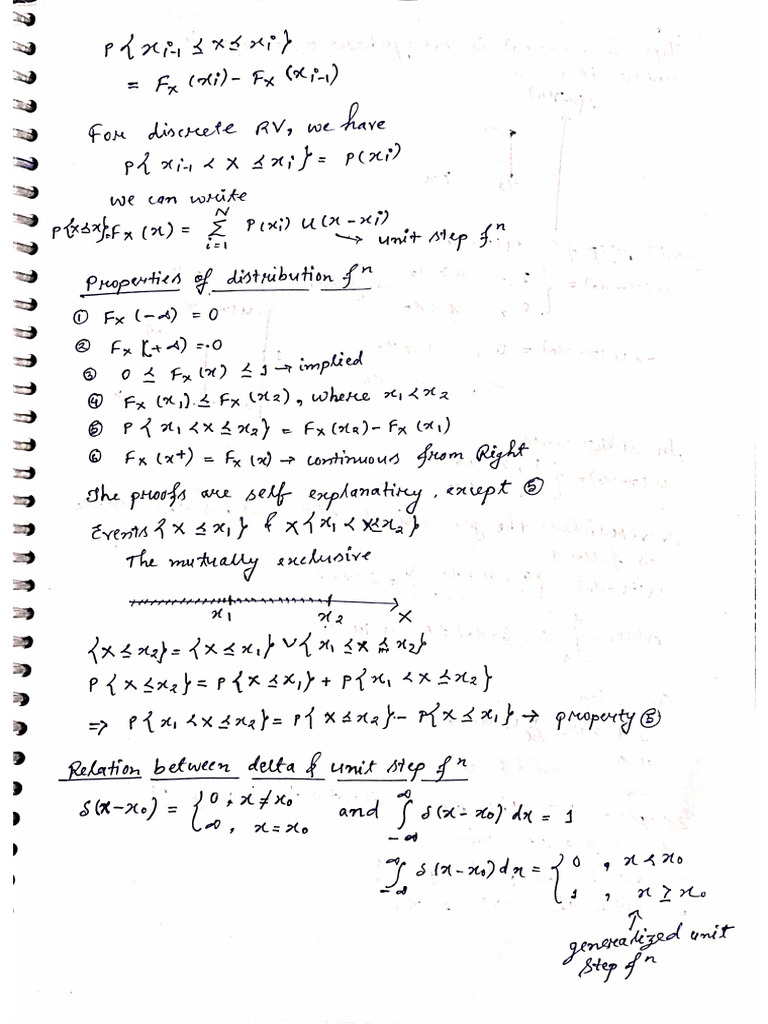 Probability (Deep Notes) | PDF