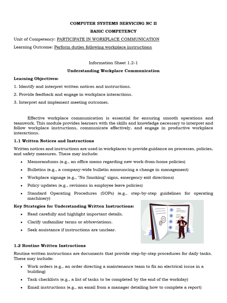 basic-LO1-2-F | PDF | Communication | Nonverbal Communication