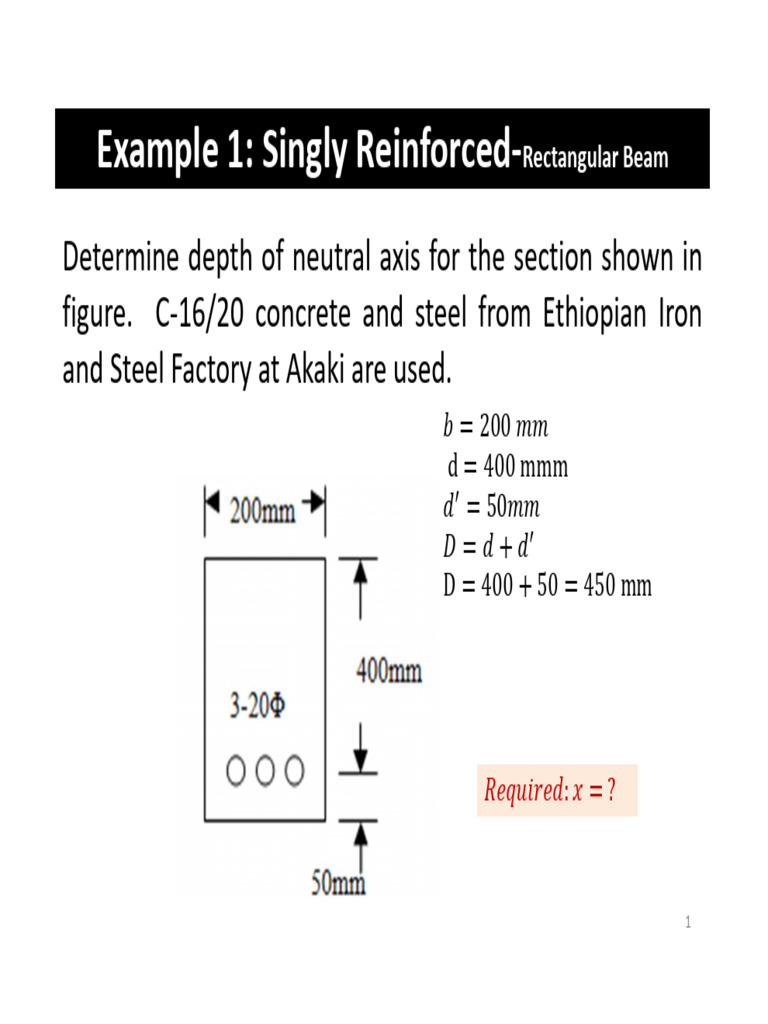 Chapter 2 Beam-Flexure - Solved Examples | PDF | Beam (Structure ...
