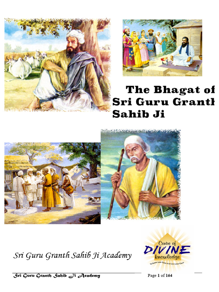 Bhagat of Sri Guru Granth Sahib Ji | PDF | Indian Religions