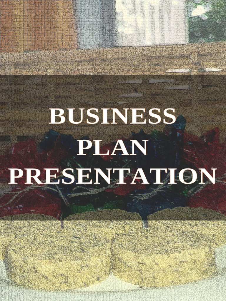 COVER PAGE Business Plan 1 | PDF