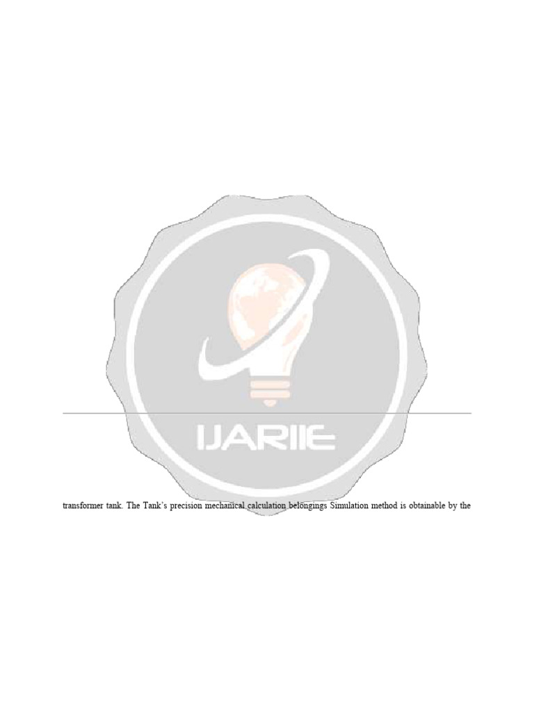 Transformer Tank Stiffener Design Analysis | PDF | Transformer ...