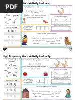 Word Mat PDF | PDF