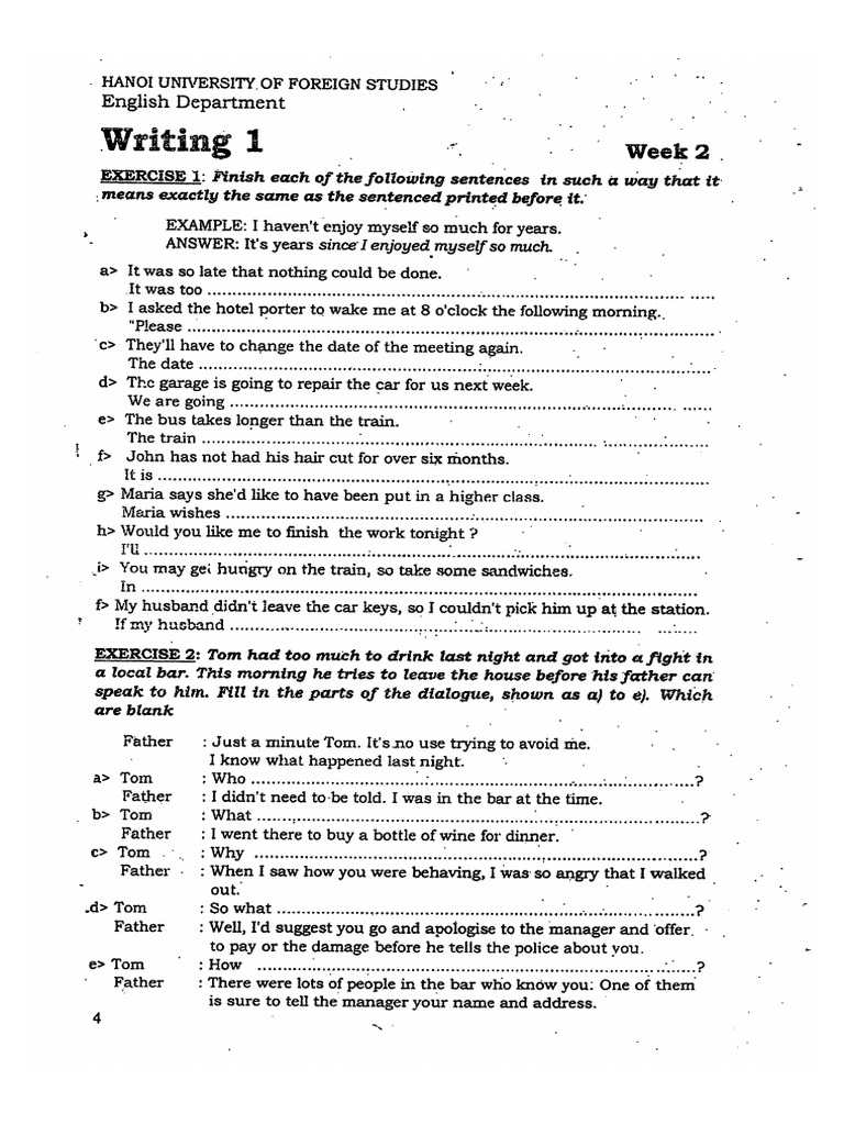 Writing 2 | PDF
