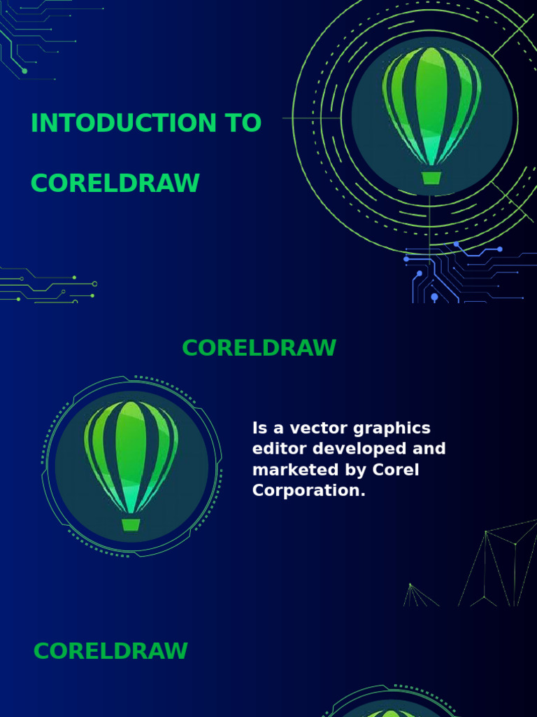 Introduction To Coreldraw 1 | PDF