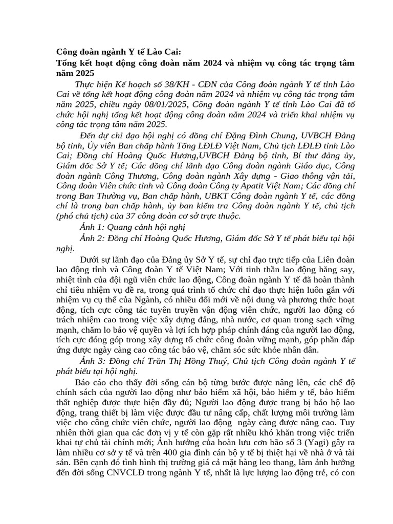 TK Cong Doan 2024 | PDF