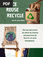 3R Waste Management: Reduce, Reuse, Recycle | PDF | Recycling | Waste