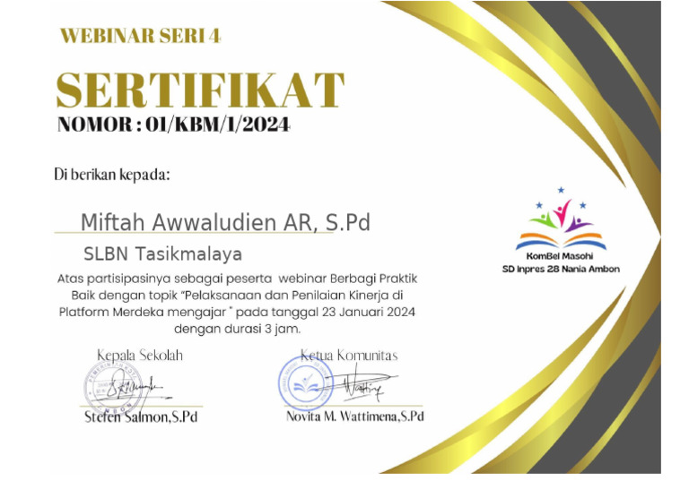 Praktik Baik 2 Mif | PDF