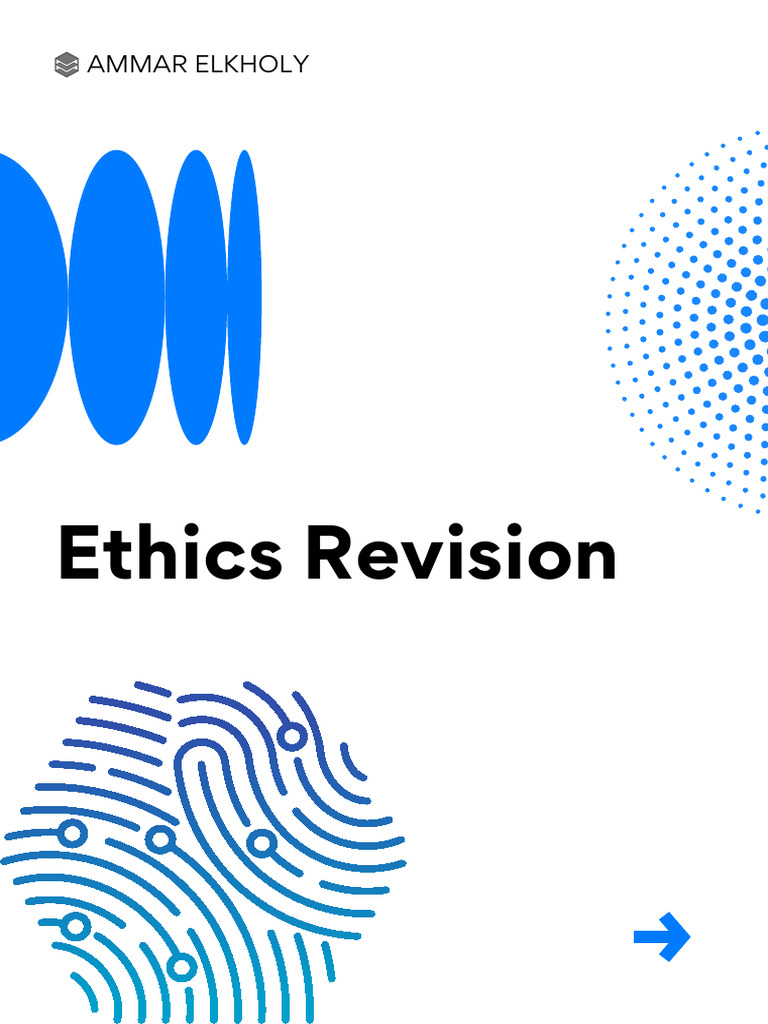 Ethics MidTerm Rev - AElkholy | PDF | Privacy | Human Rights