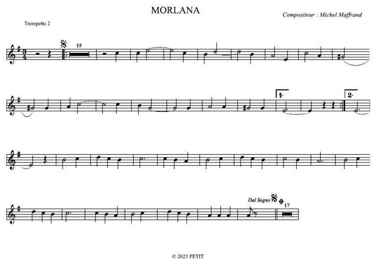 MORLANA - Trompette2 | PDF