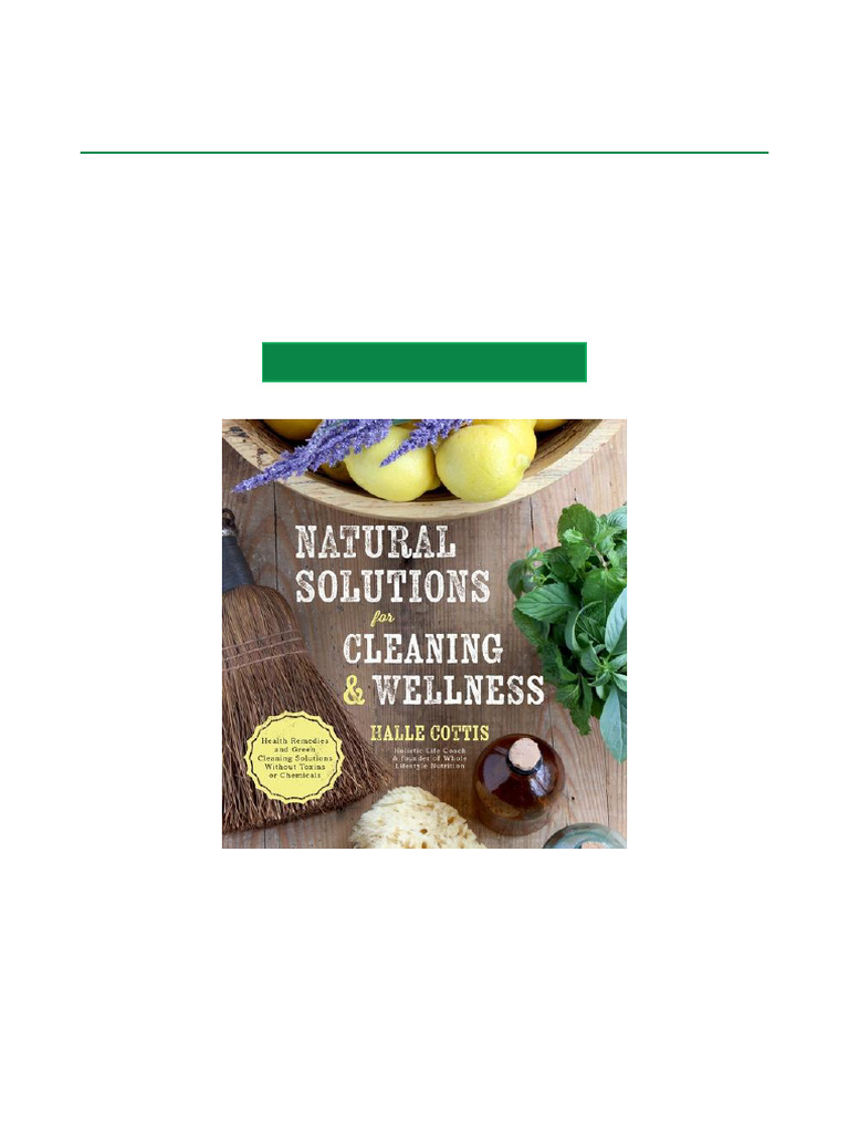 Most Reviewed Natural Solutions For Cleaning & Wellness Health Remedies ...